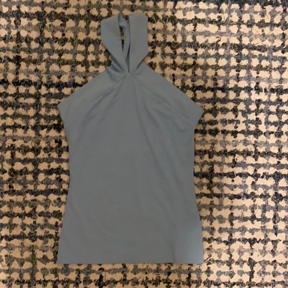 SHEIN | Tops | Shein Light Blue Cute Top | Poshmark